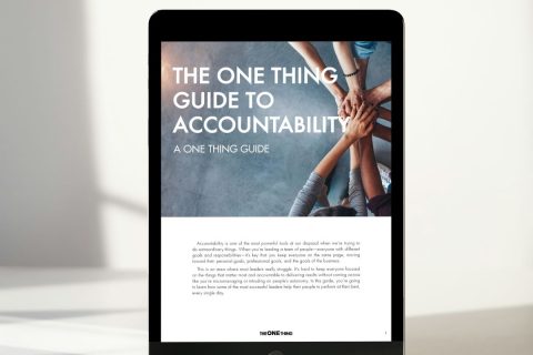 Download The ONE Thing Free Resources